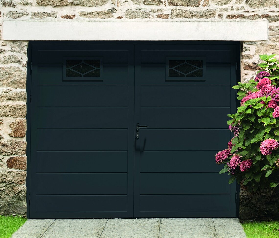 Porte de garage double battante | Novoferm
